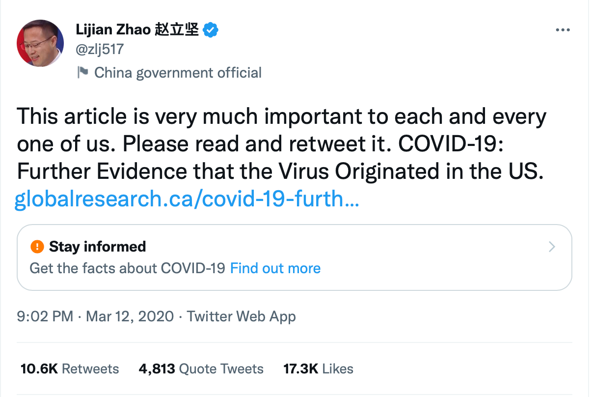 Class 1. Operation Infektion: A Case Study