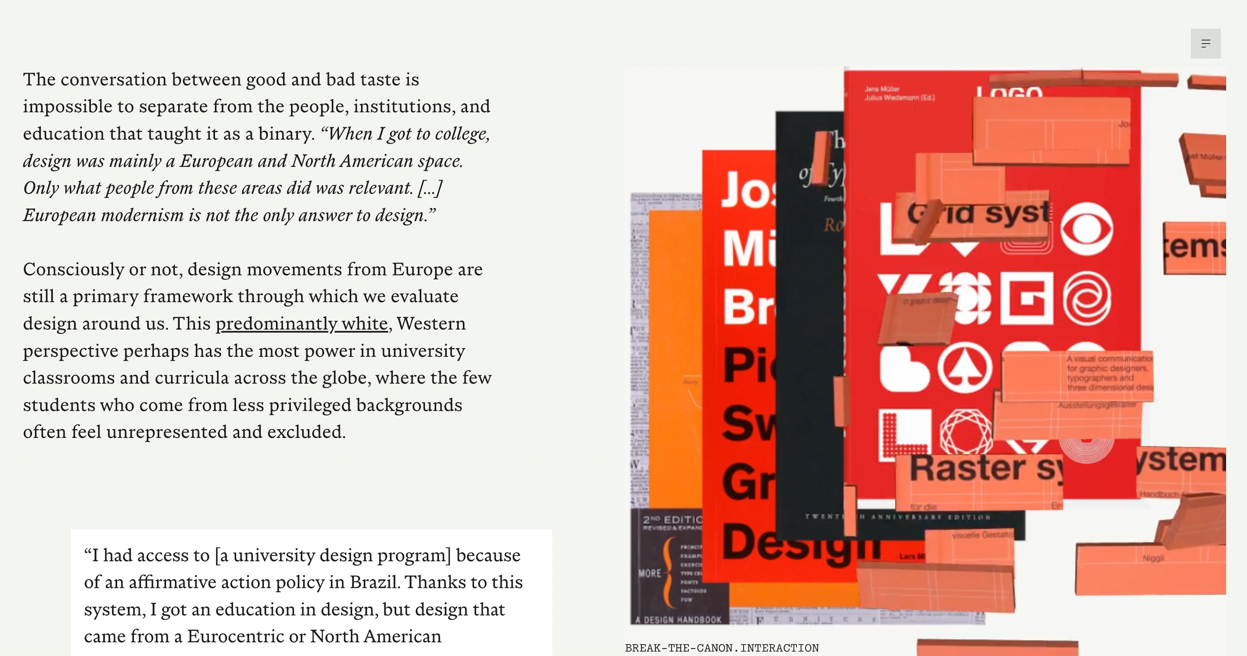 DESIGN THREADS - by Andre Alves and Lucas Liedke