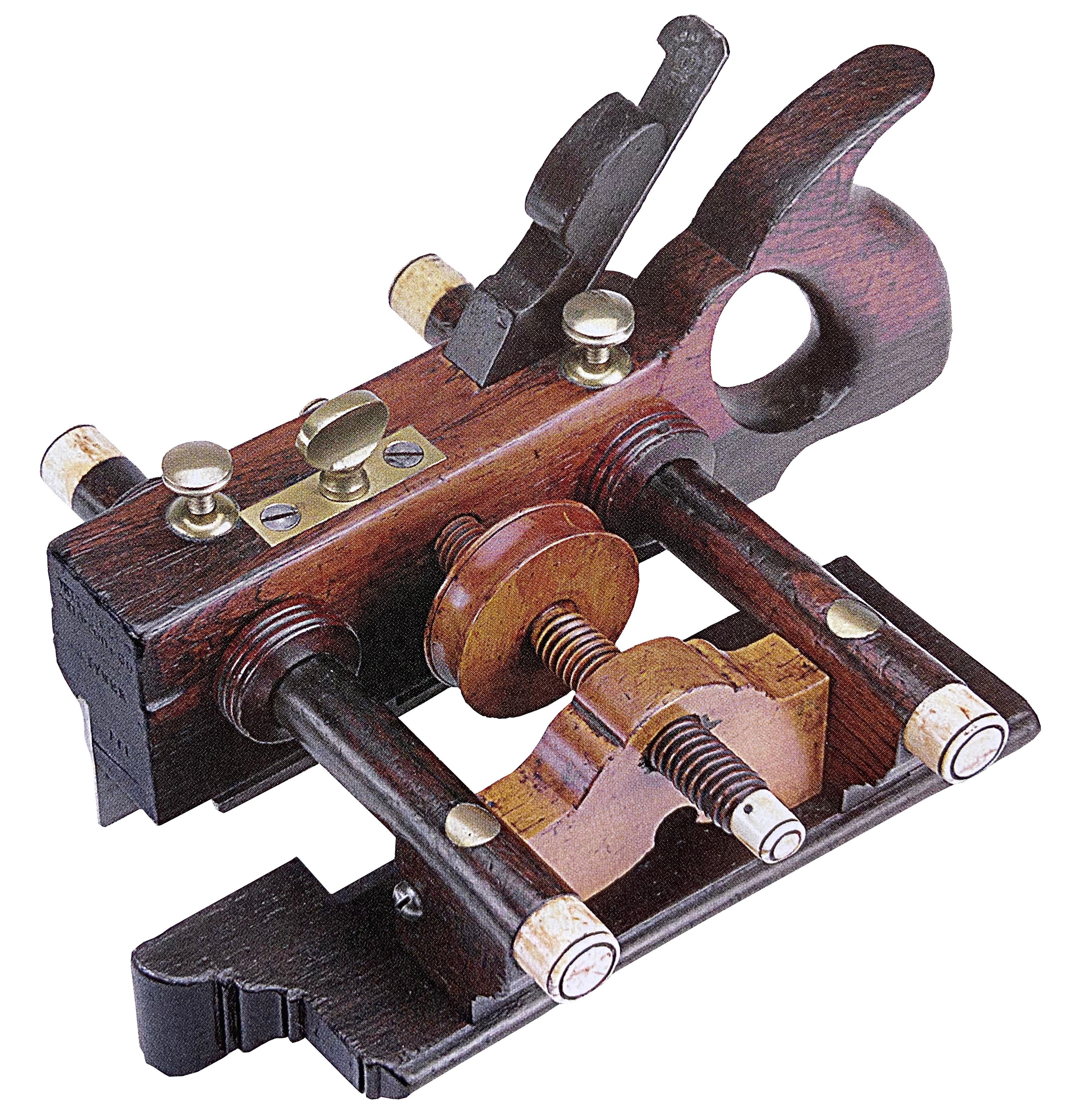 Who invented the screw arm plow plane? - by Abraham Hyatt