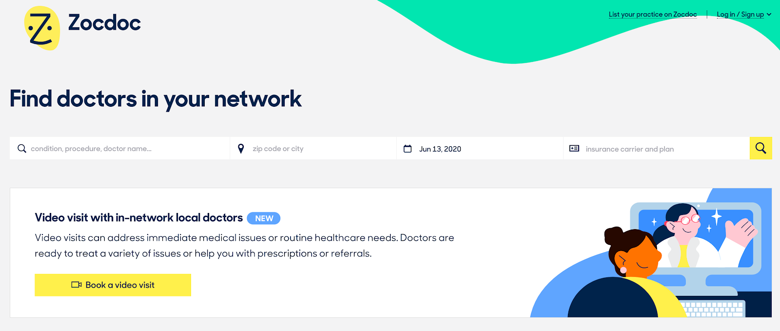 Zocdoc: A Credible Teladoc Competitor? - by Ahmad Jivraj