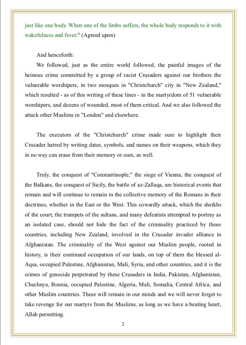 Ugebrev #21 - by Hetav Rojan - Ekstremt Indhold