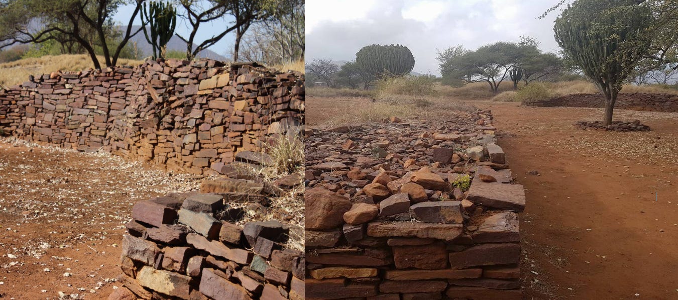 Stone palaces in the mountains : Great Zimbabwe and the ruined cities ...