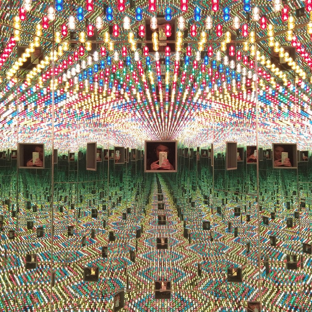 Yayoi Kusama: Infinity Mirrors - by a. natasha joukovsky