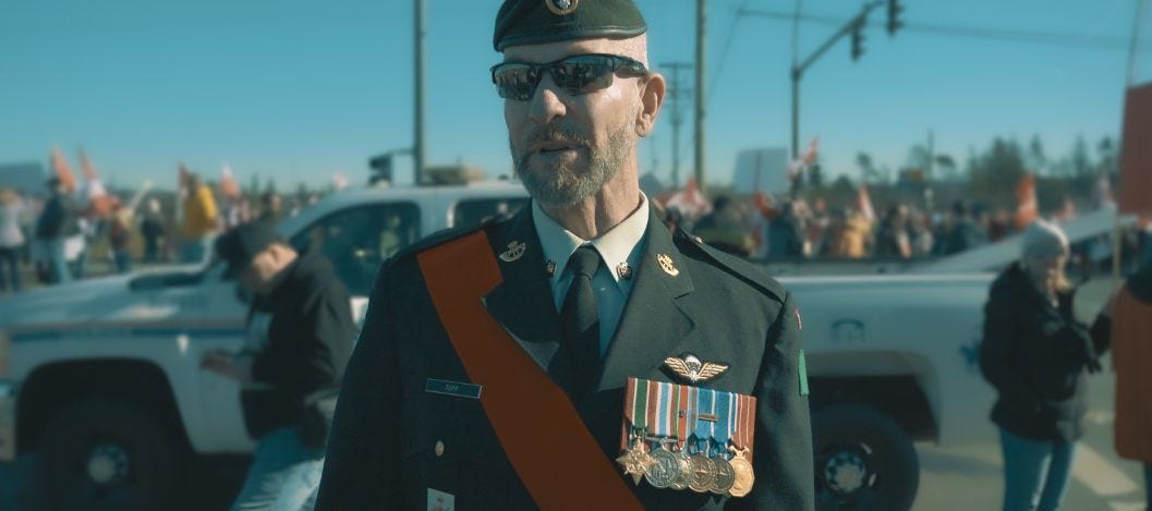 James Topp has been marching across Canada, thousands of miles to ...