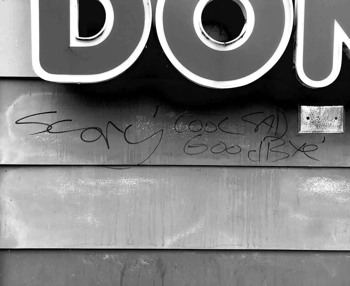 SCARY COOL SAD GOODBYE 01 - by Meaghan Garvey