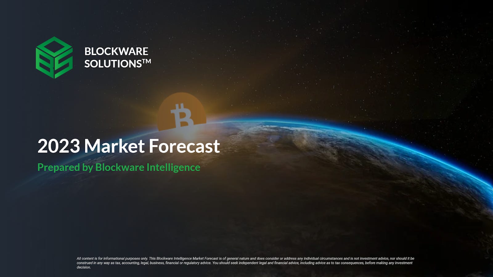 Blockware Intelligence 2023 Forecast