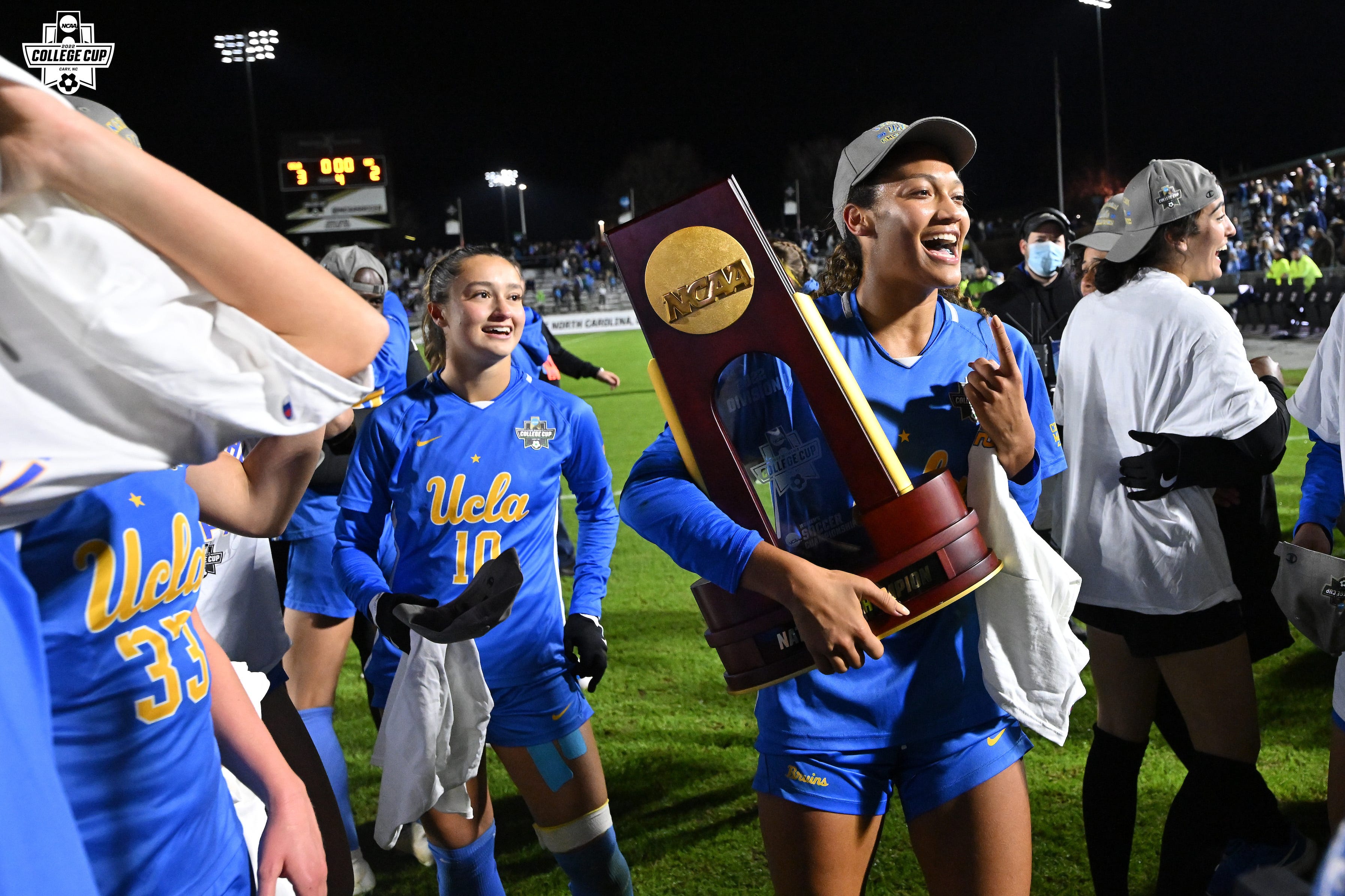 120!!!! UCLA Comes Back to Beat North Carolina, 3-2, in 2OT to Win Title