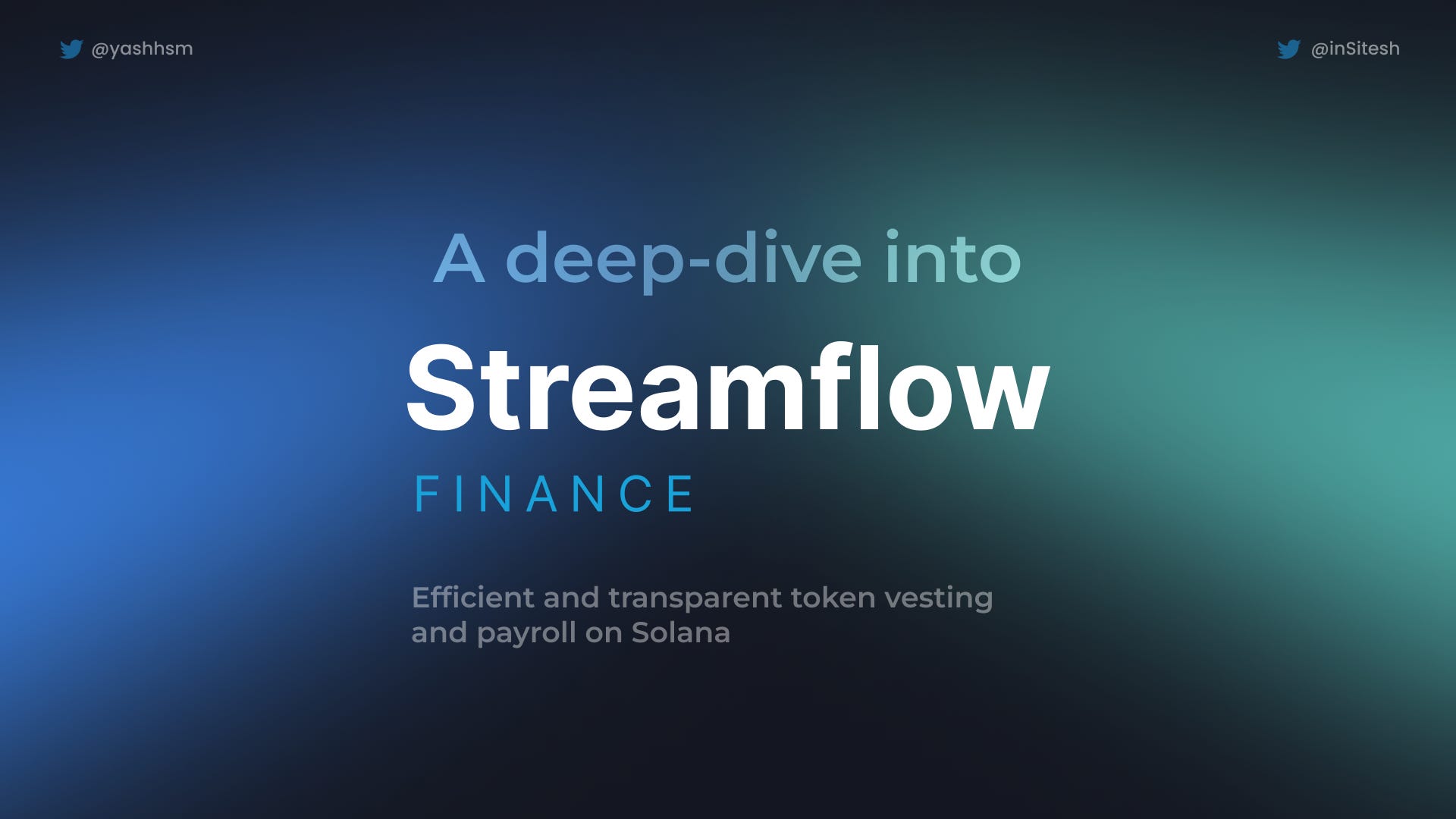 Streamflow: Enabling streaming payments on Solana — A Deep Dive
