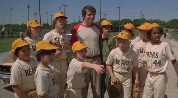 Tripping through The Bad News Bears