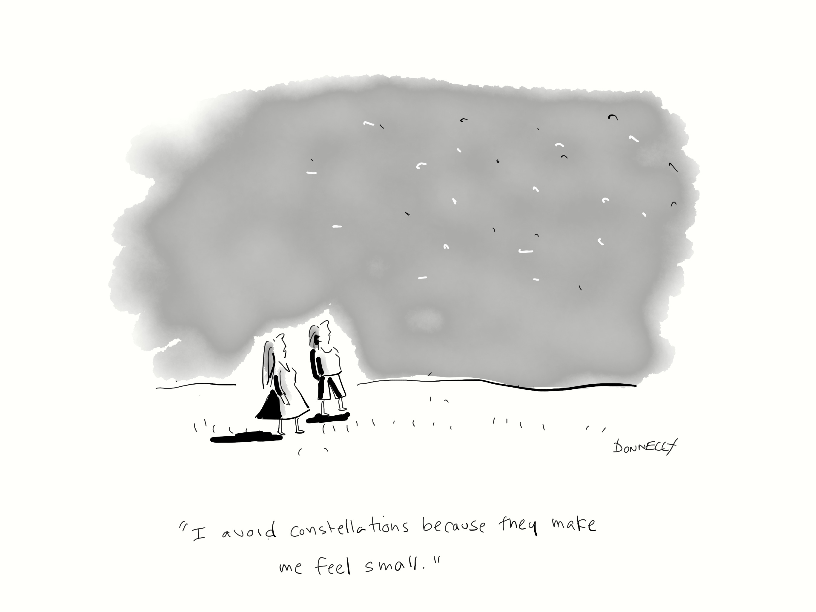 Feeling Small Sometimes - by Liza Donnelly - Seeing Things