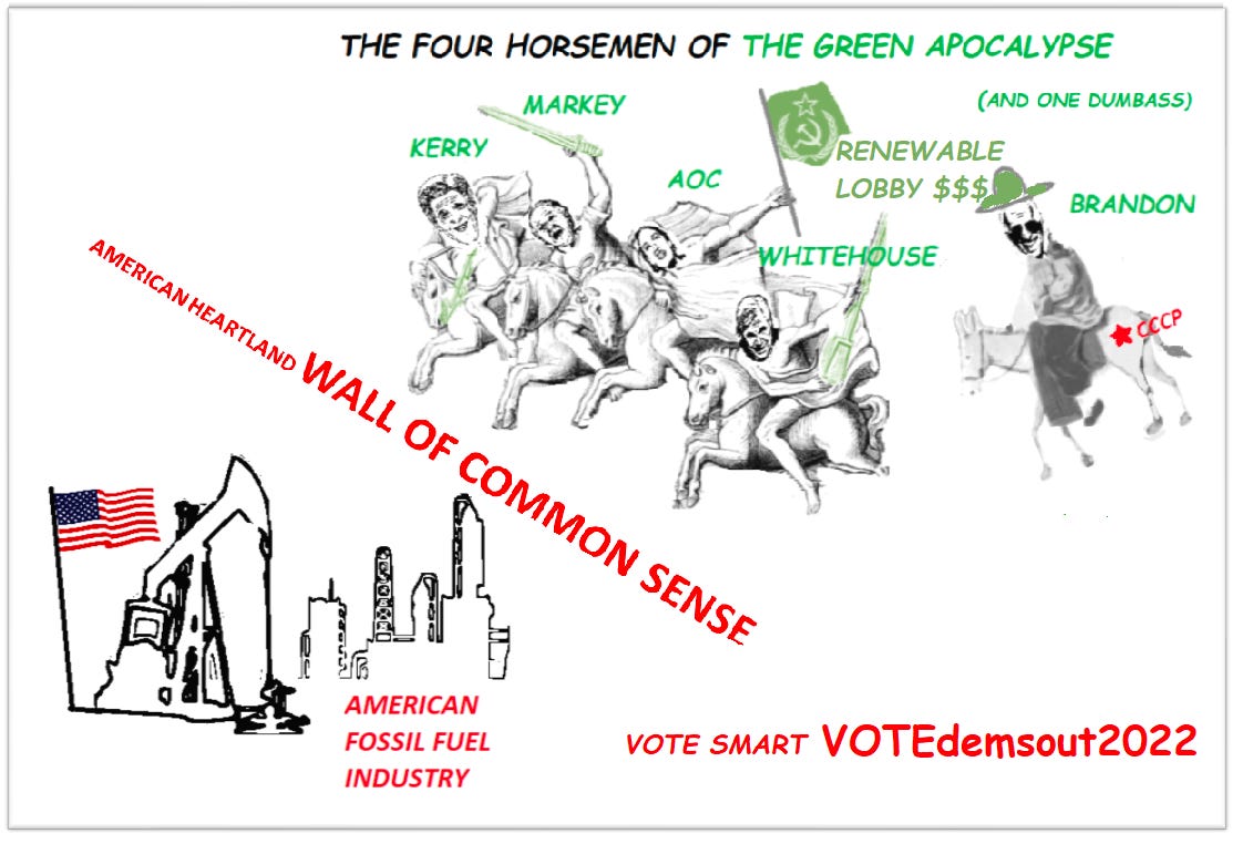 THE FOUR HORSEMEN OF THE GREEN APOCALYPSE