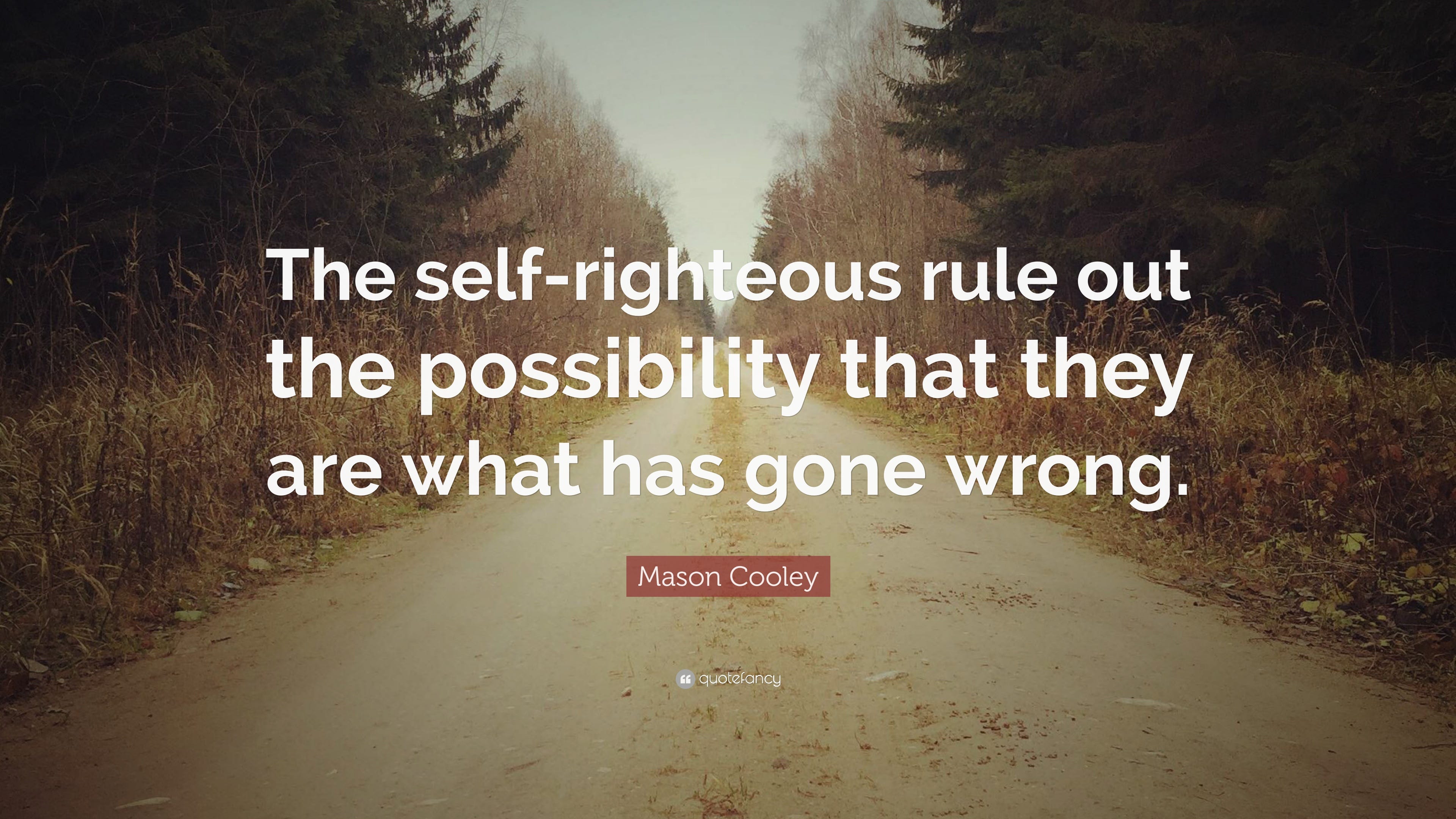 The Self-Righteousness of Dan Cox - by Barb - The Duckpin
