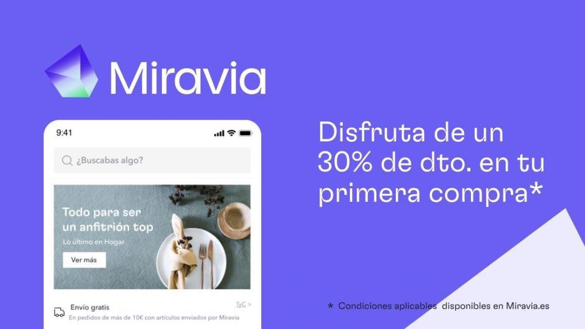 Presentamos Miravia: marcas premium con -30% en tu primera compra (min ...