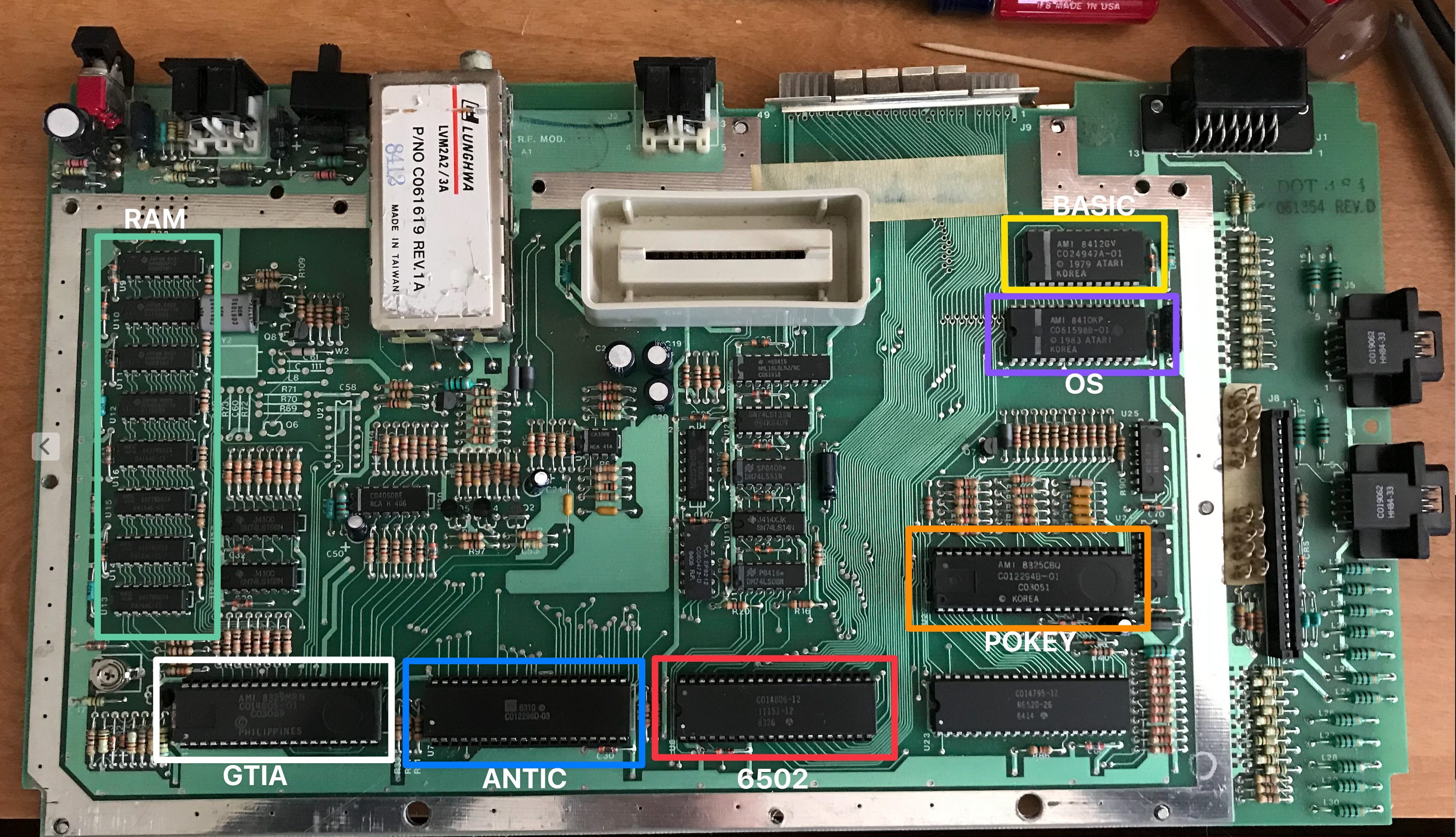 Inside the Atari 800XL - by Paul Lefebvre