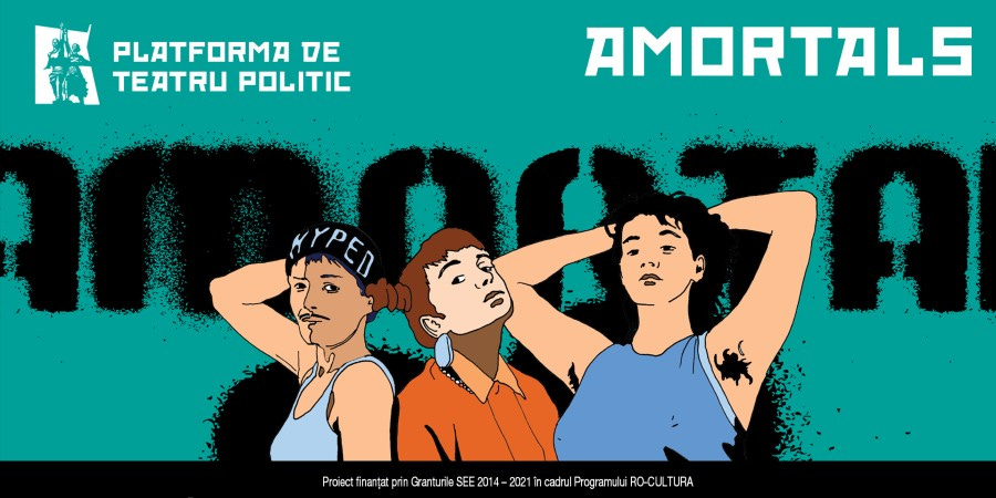 Un proiect de artă activă: Amortals - by Maria Cernat