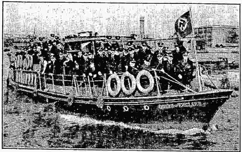 The forgotten day in 1938 when a boat load of German veterans sailed up ...