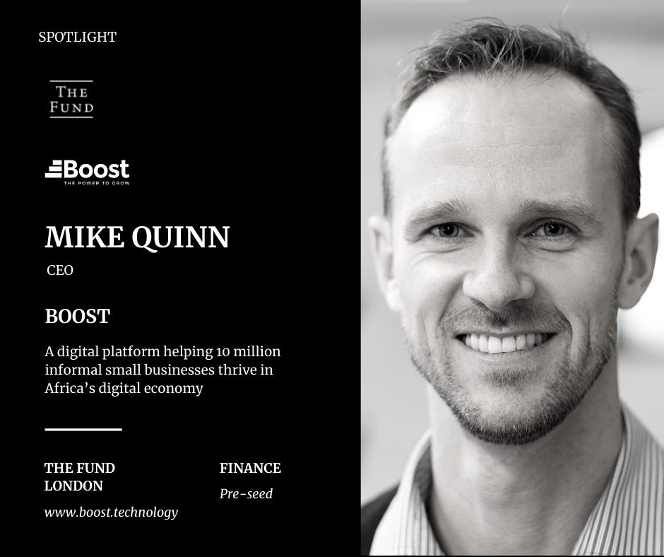 The Fund Founder Spotlight Interview: Mike Quinn of Boost