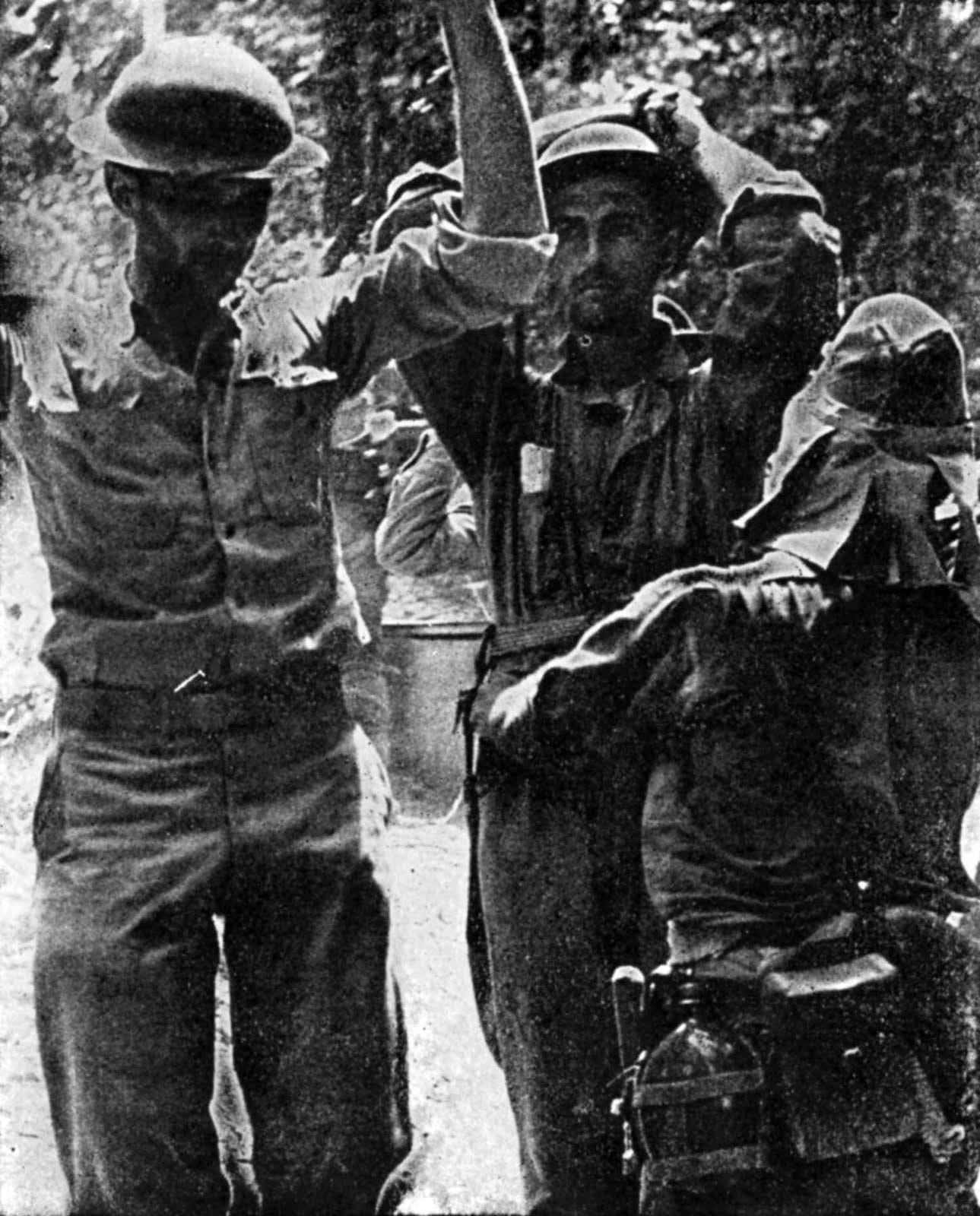 American forces surrender on Bataan - by Martin Cherrett