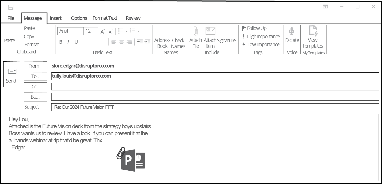 Why do future visions all look like 'future visions'?