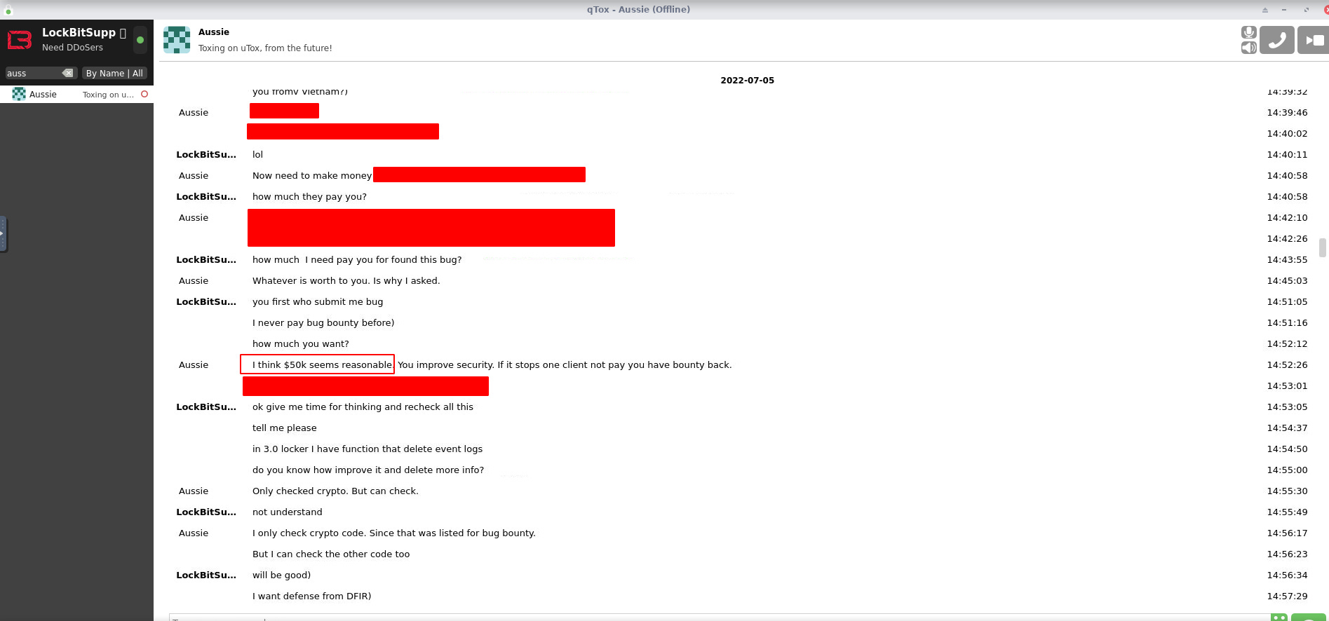 Notes from the Underground: LockBit ransomware group pays out first ...