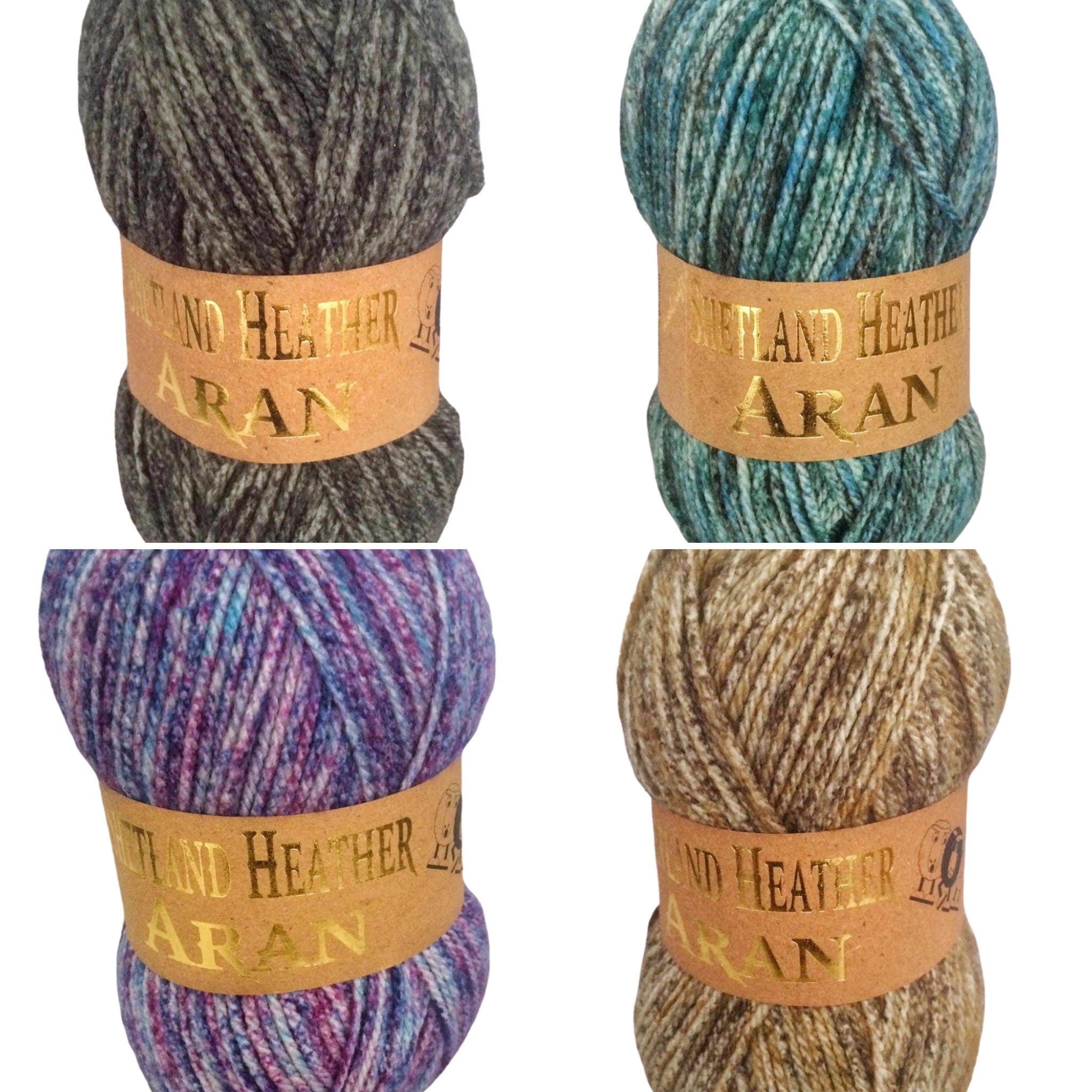 Yarn Corner: Shetland Heather Aran