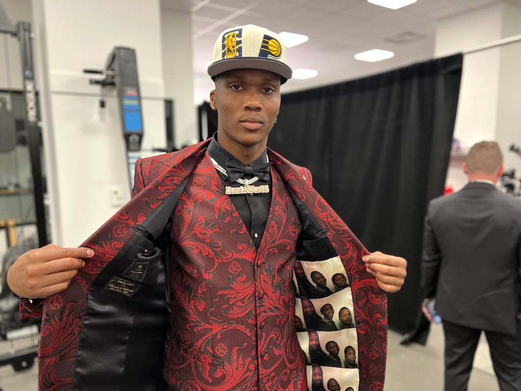 Pacers get their guy: Q&A with Bennedict Mathurin at the 2022 NBA Draft