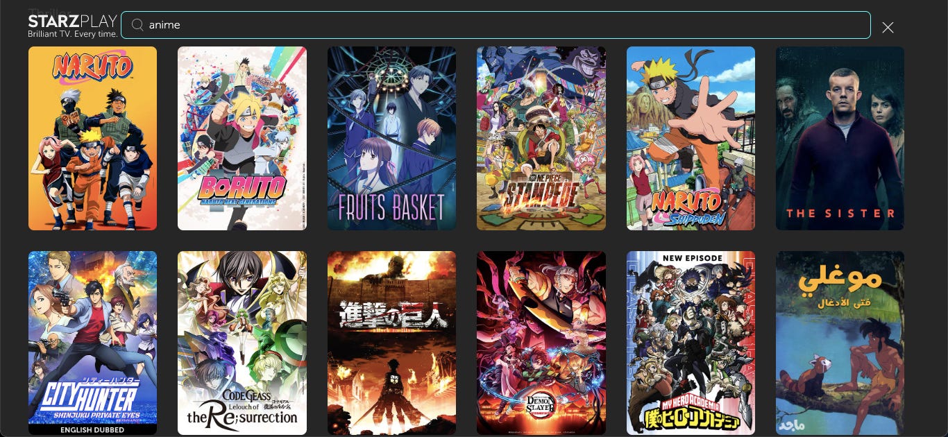 Where to watch Anime on local MENA streaming services?