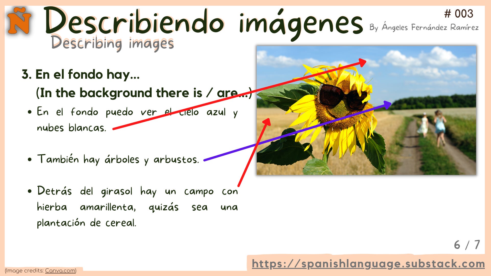 How to describe images in Spanish? (003)