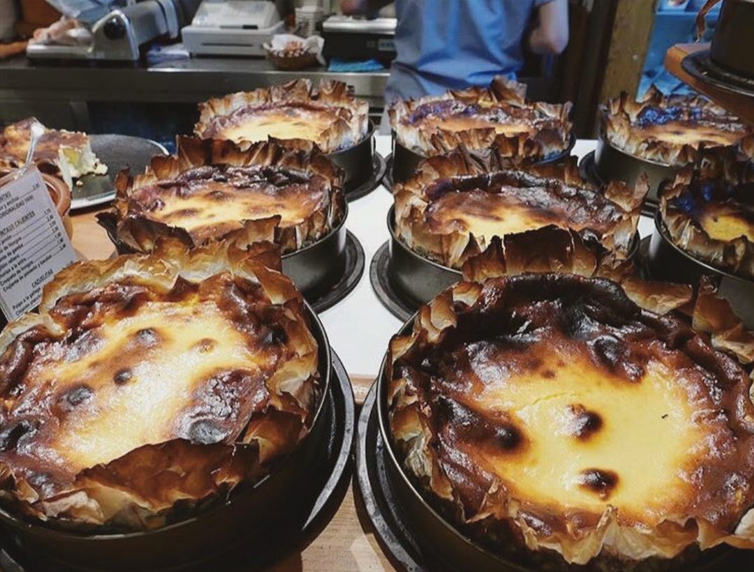 Kitchen Project #31: Basque cheesecake - by Nicola Lamb