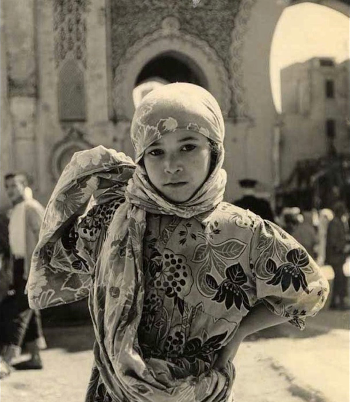 TANGIER, MOROCCO (1989) 3/3 "The Girl at the Paris Cafe"