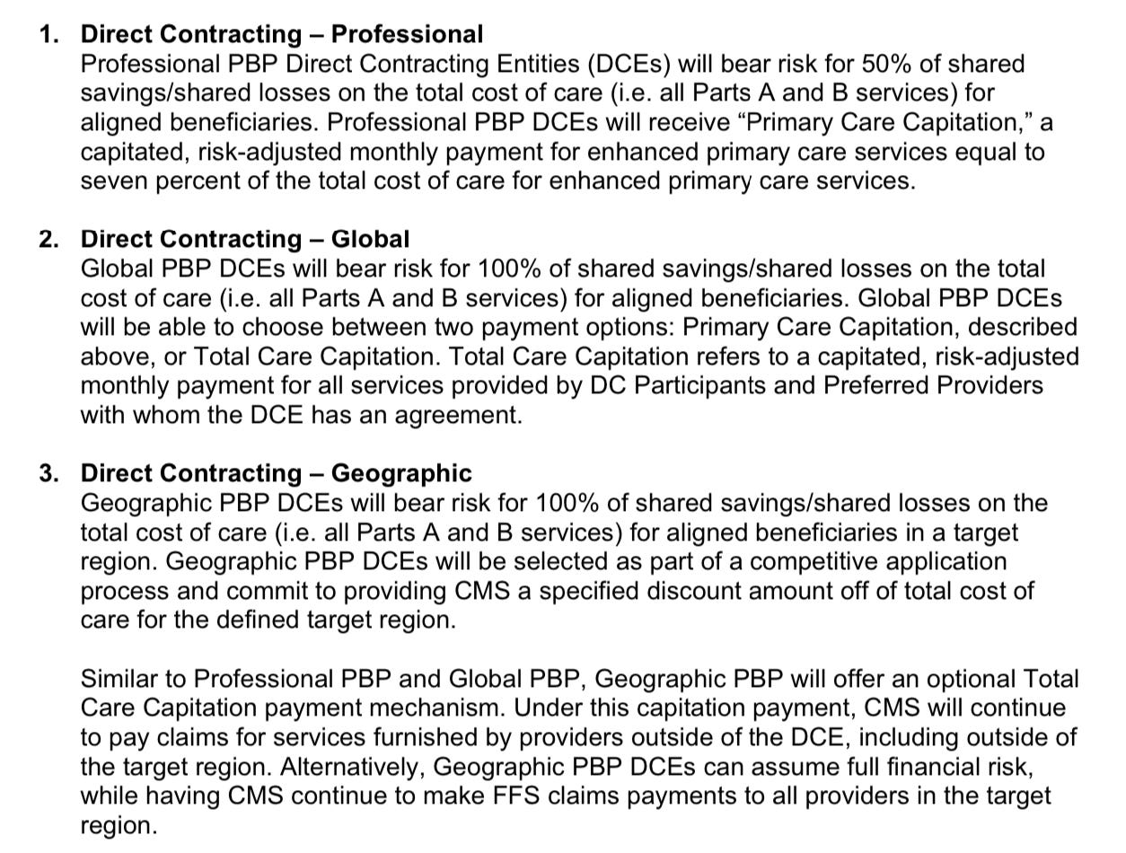 The “on-ramp” to capitation - by Olivia Webb