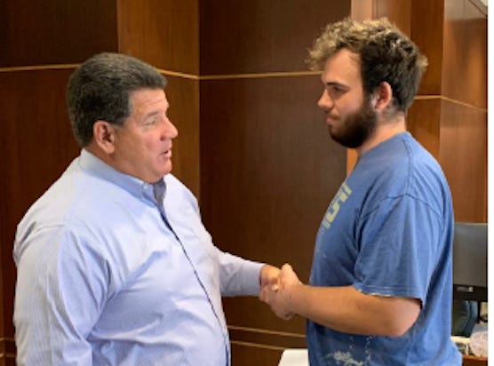 Hailed a hero in fire rescue, Nick Bostic tells his story