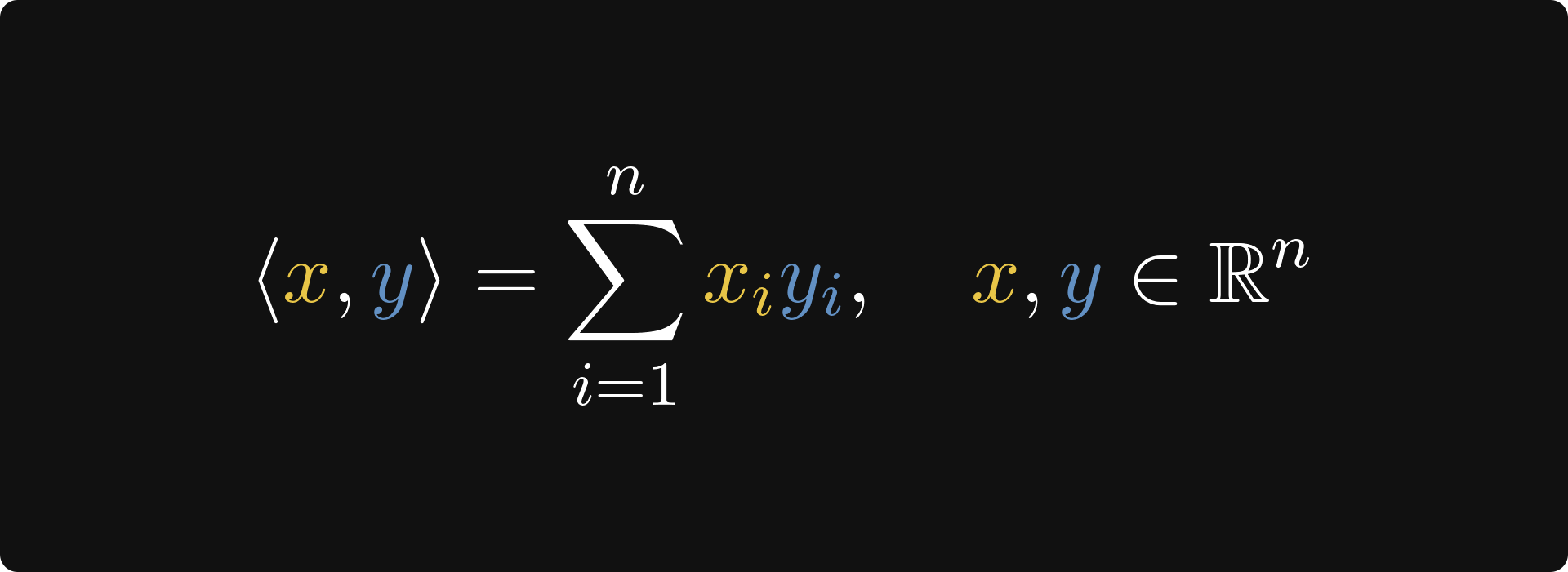 How to measure the angle between two functions