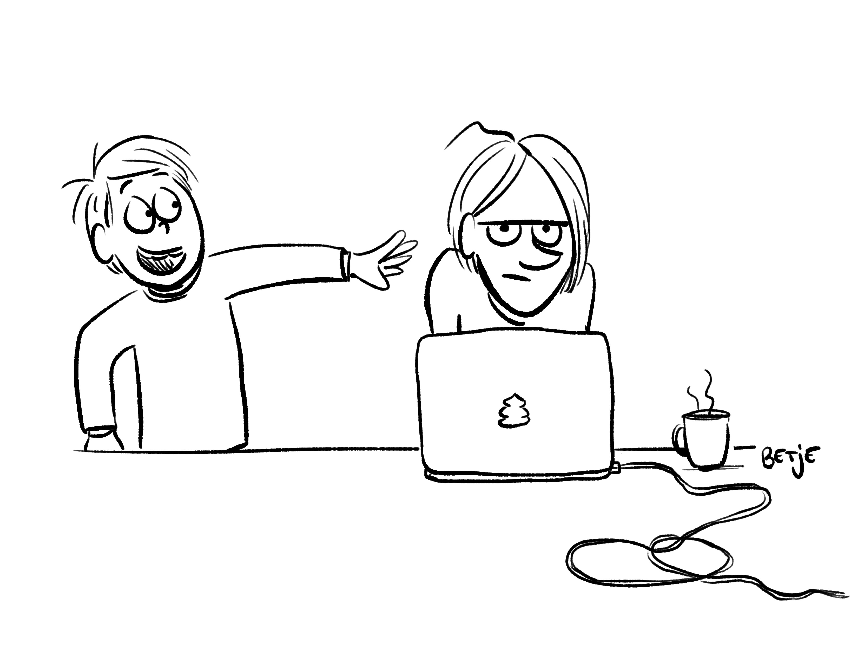 Fumbling with animation - Betje’s Comics