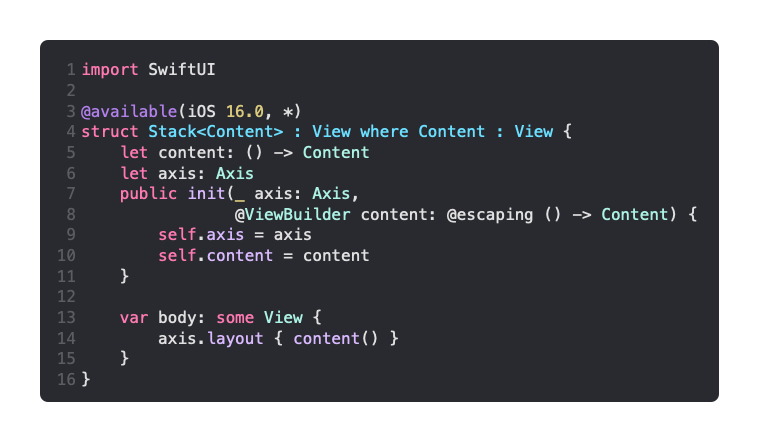 Use AnyLayout To Choose a Layout At Runtime