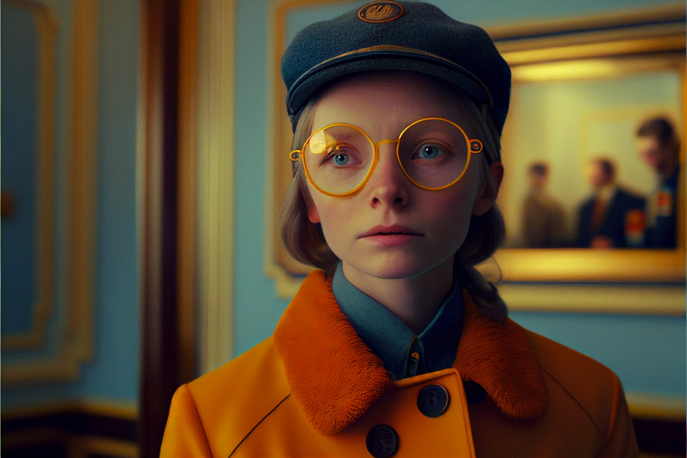 #AiArt News: This is Wes Anderson's world. We're just living in it.