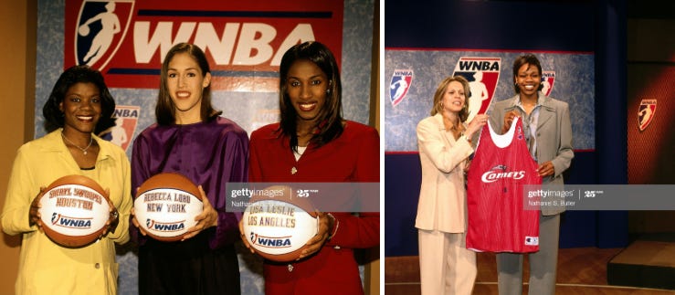 The evolution of WNBA fashion, as told through every draft's class photo
