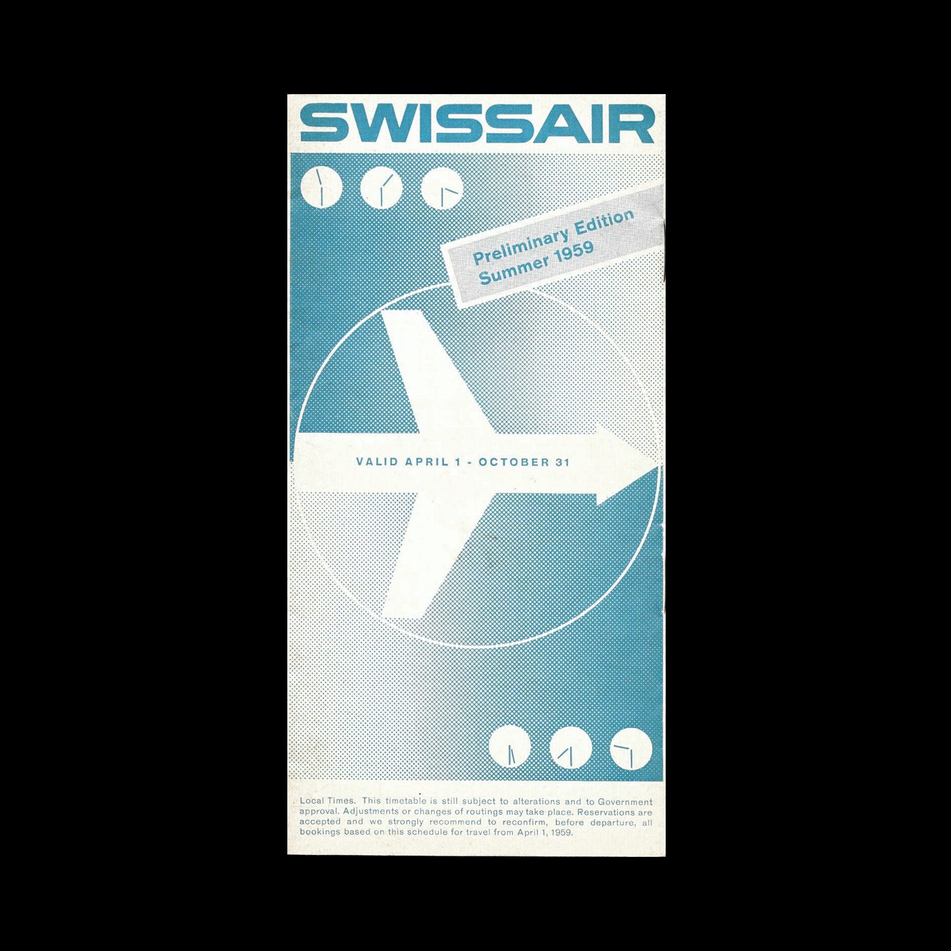 Learn about the ideas behind Bircher's Swissair logo – Logo Histories
