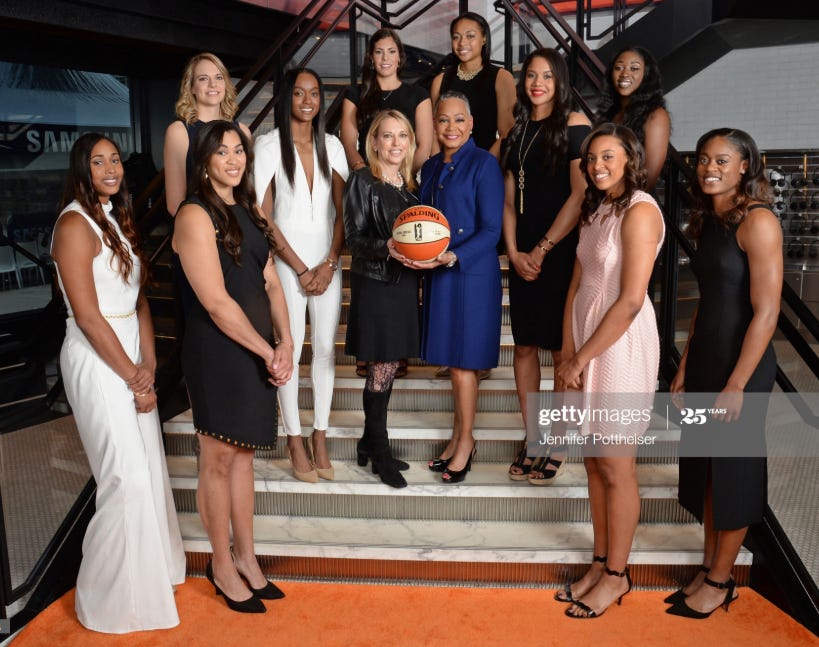The evolution of WNBA fashion, as told through every draft's class photo