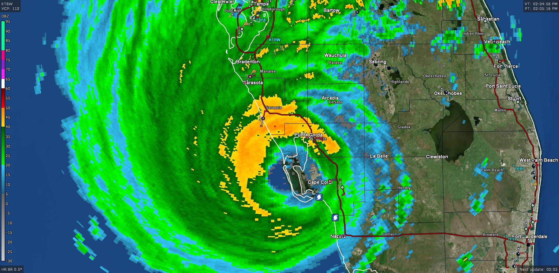 Hurricane Ian Makes Landfall in Southwest Florida