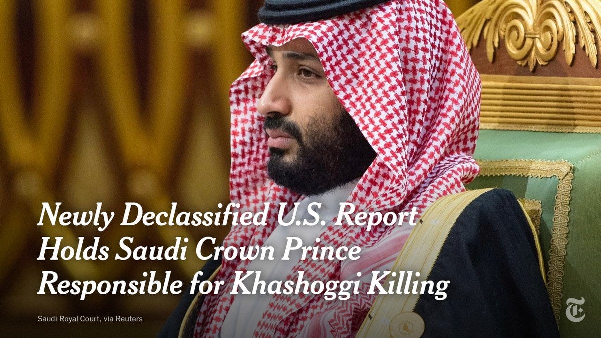 Info Op: How the Khashoggi operation seeks to radically destabilize US ...