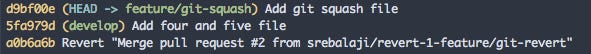 How to squash git commits - by Srebalaji Thirumalai
