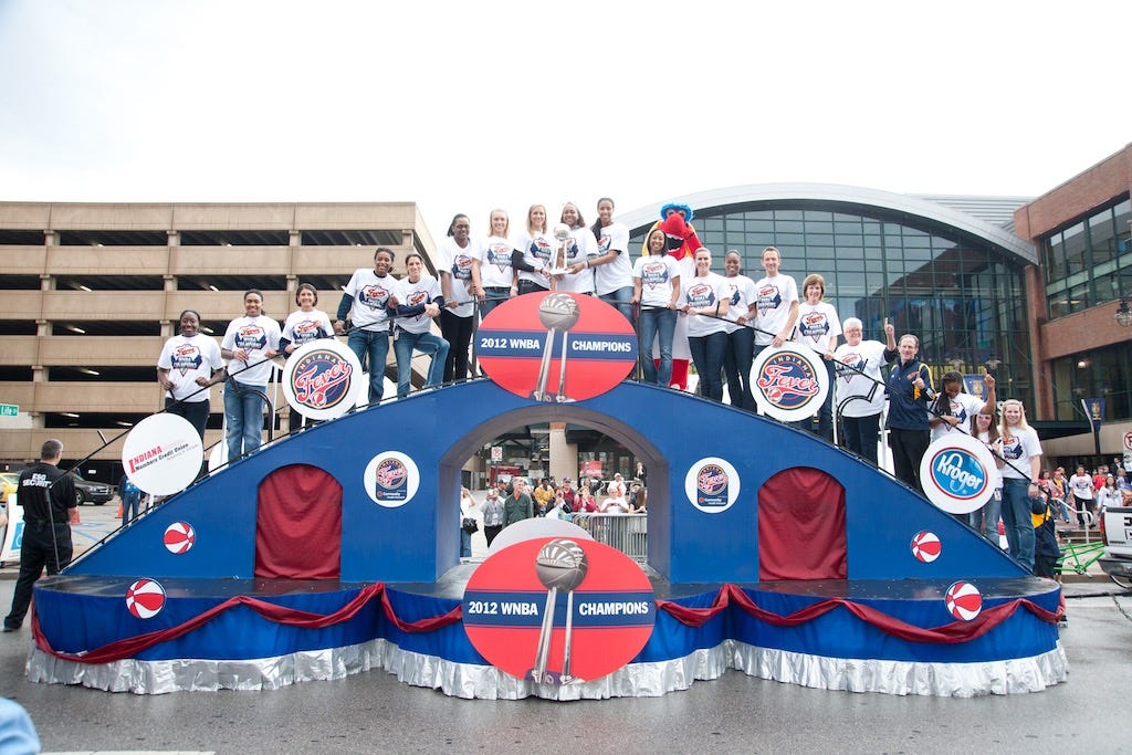 Memories from the Indiana Fever's 2012 championship season