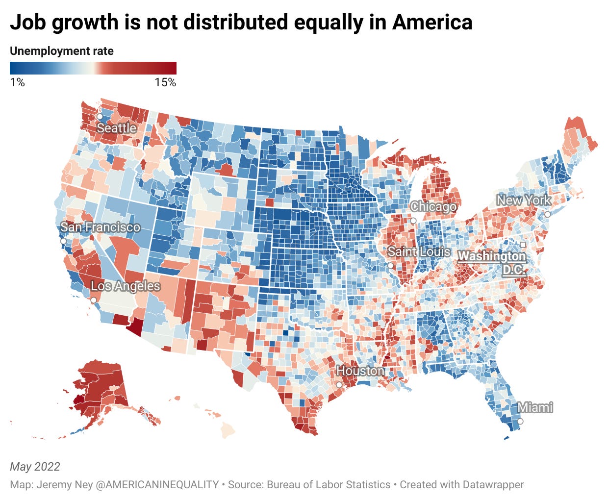 Unemployment and Inequality - by Jeremy Ney
