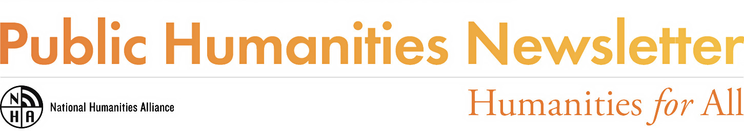 November 2022 Public Humanities Newsletter