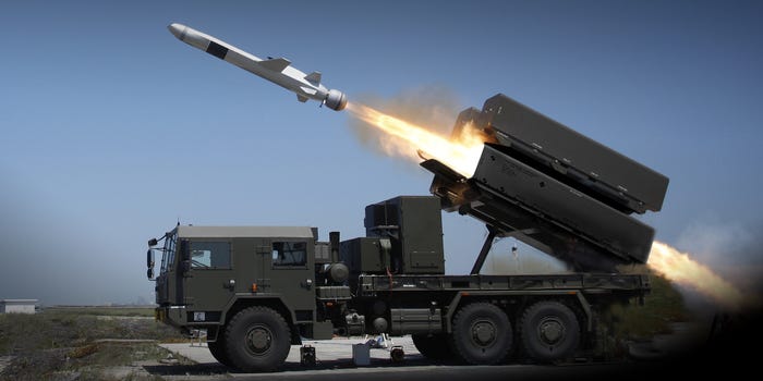 These are U.S. Army Mobile Multiple Rocket Launch Systems