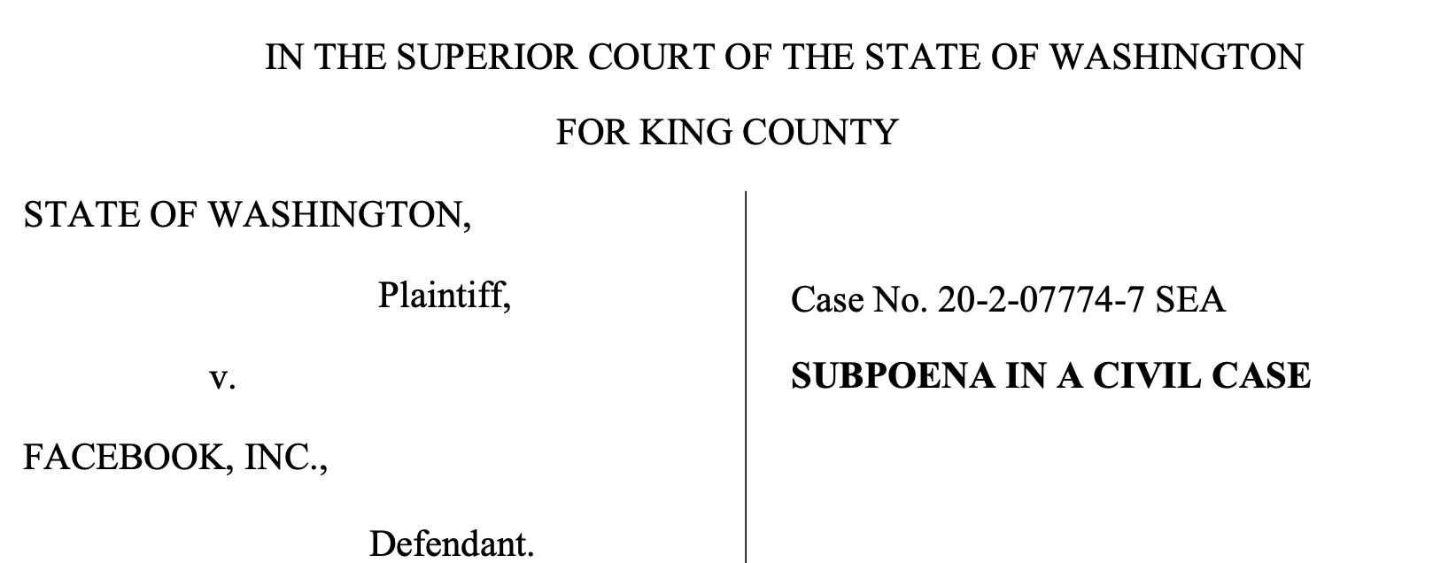 Facebook Subpoenaed My Reporting Records. With Help from Substack, I ...