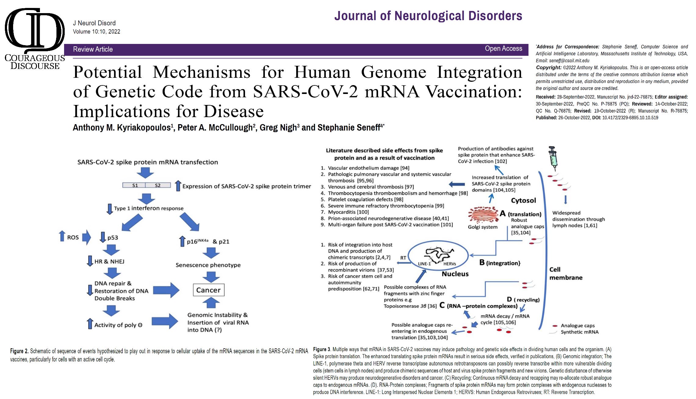 Integración en el genoma humano del código genético de la inyección K0 ...
