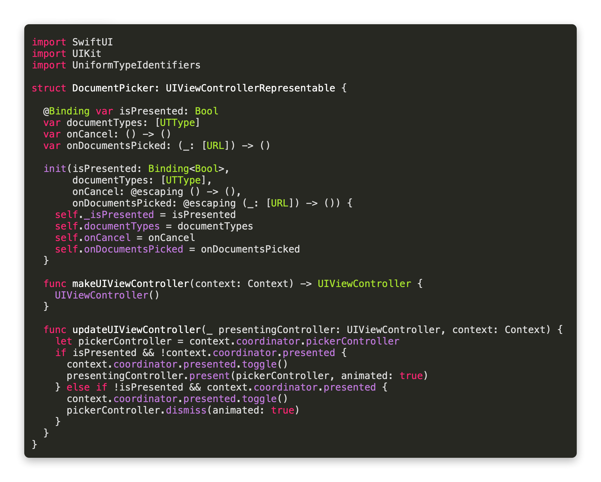Use A Swiftui Document Picker To Import Any File From The Files App