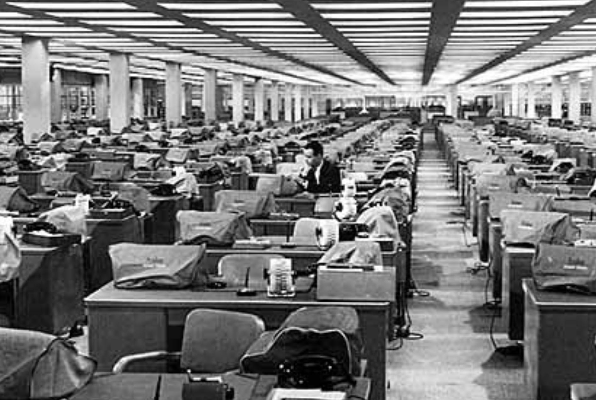 BUREAUCRACY / RESPONSIBILITY: OIL / WATER - by René Marrou